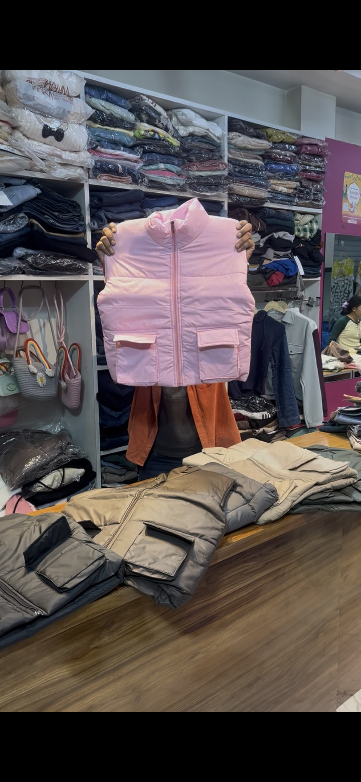 Front pocket vest jacket – Capital 1 Store